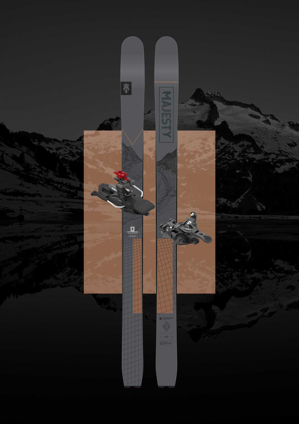 MAJESTY Skis + Bindings Sets