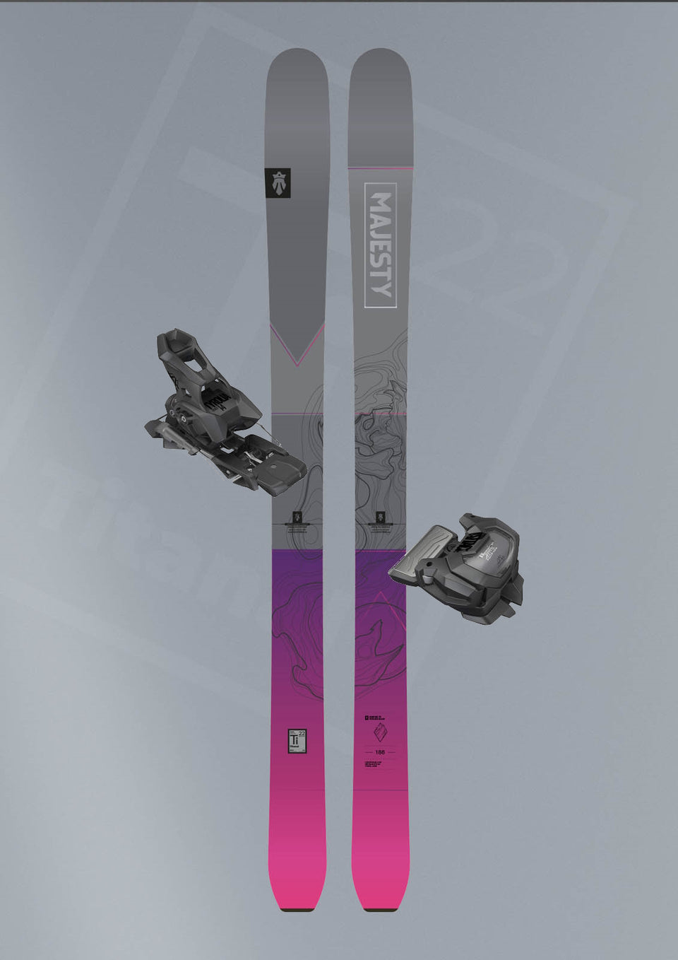 MAJESTY Skis + Bindings Sets